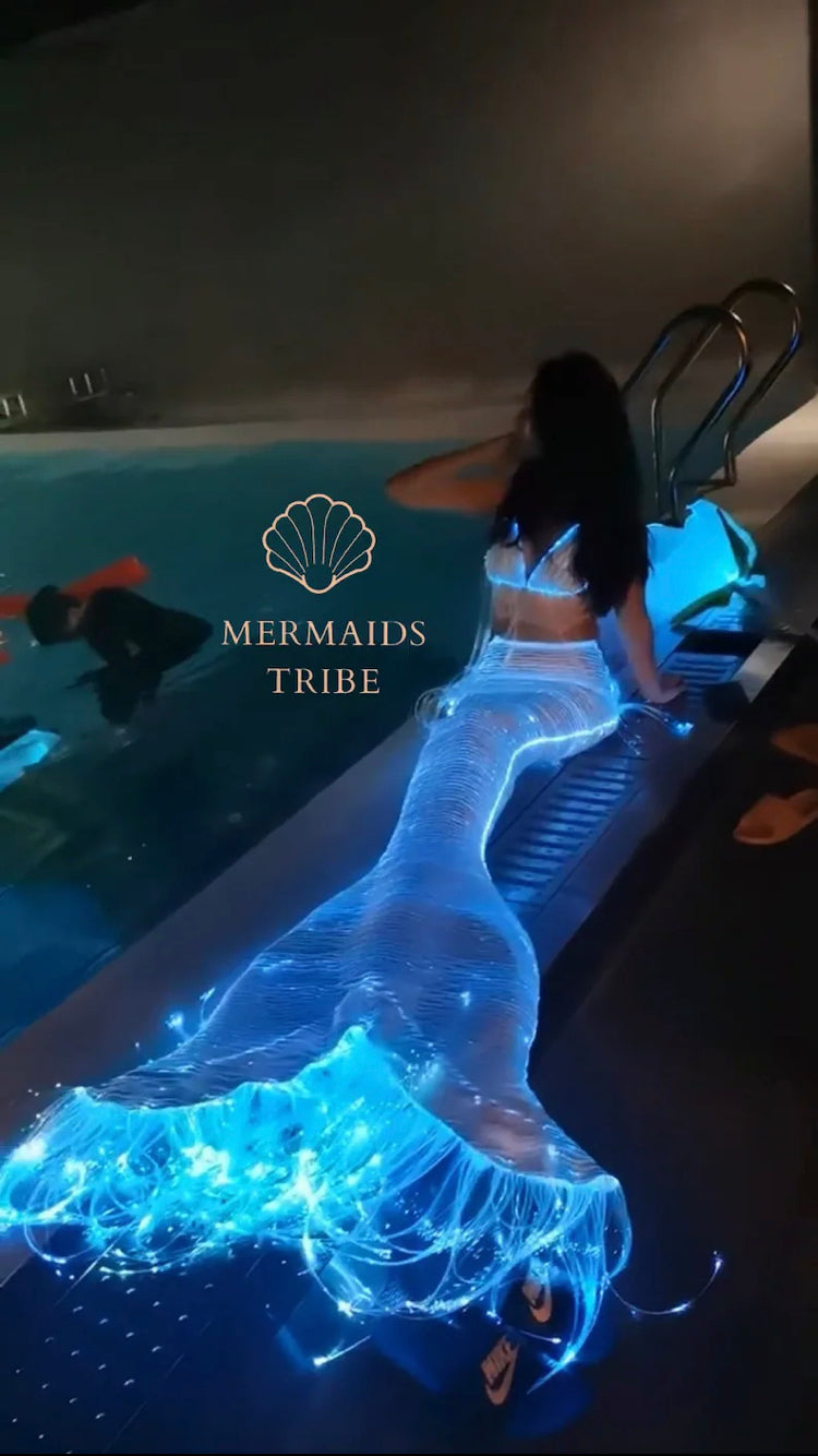 Luminous LED Mermaid Tail - Multiple Colors – Mermaids Tribe